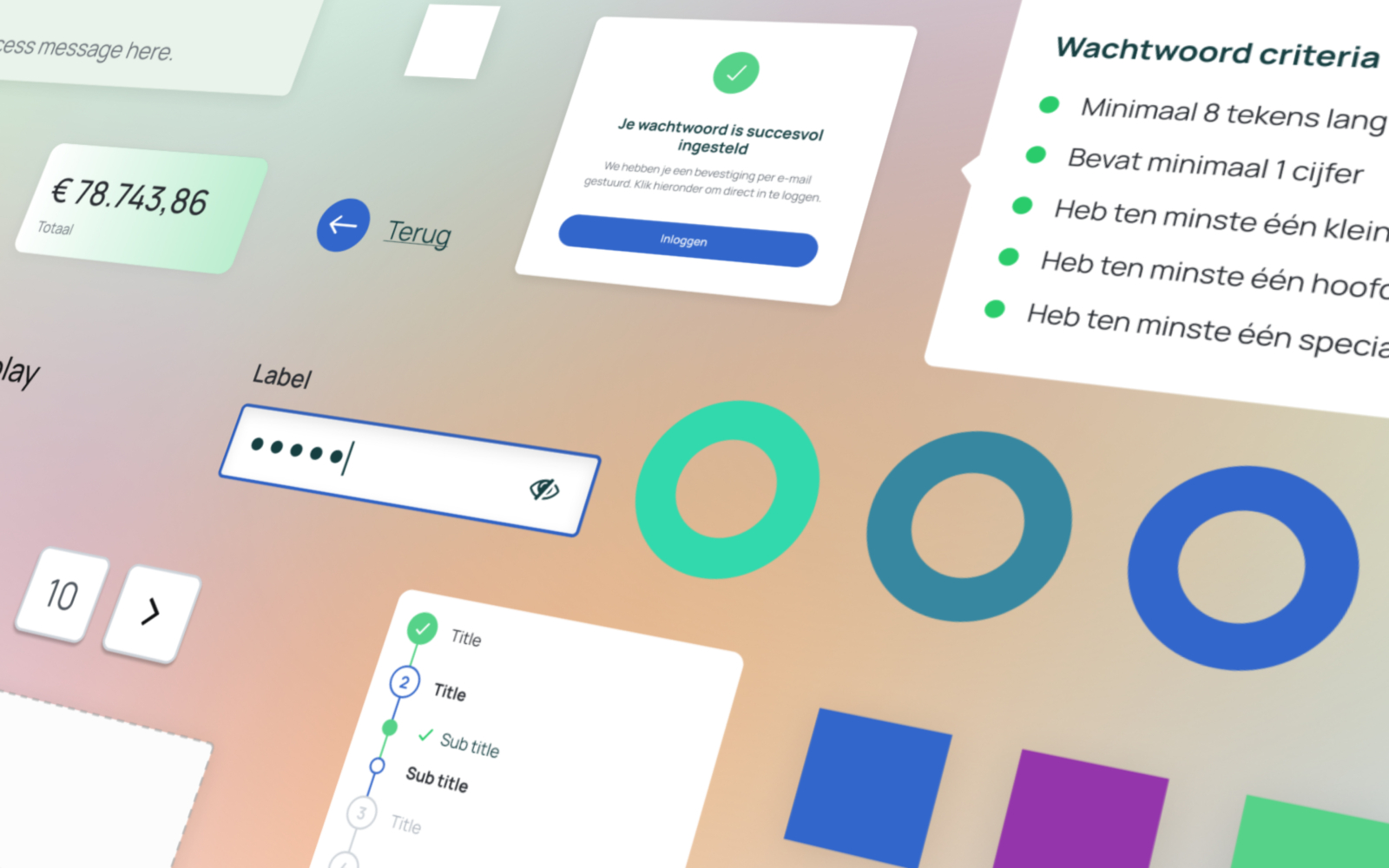 Design System implementatie - Online Department
